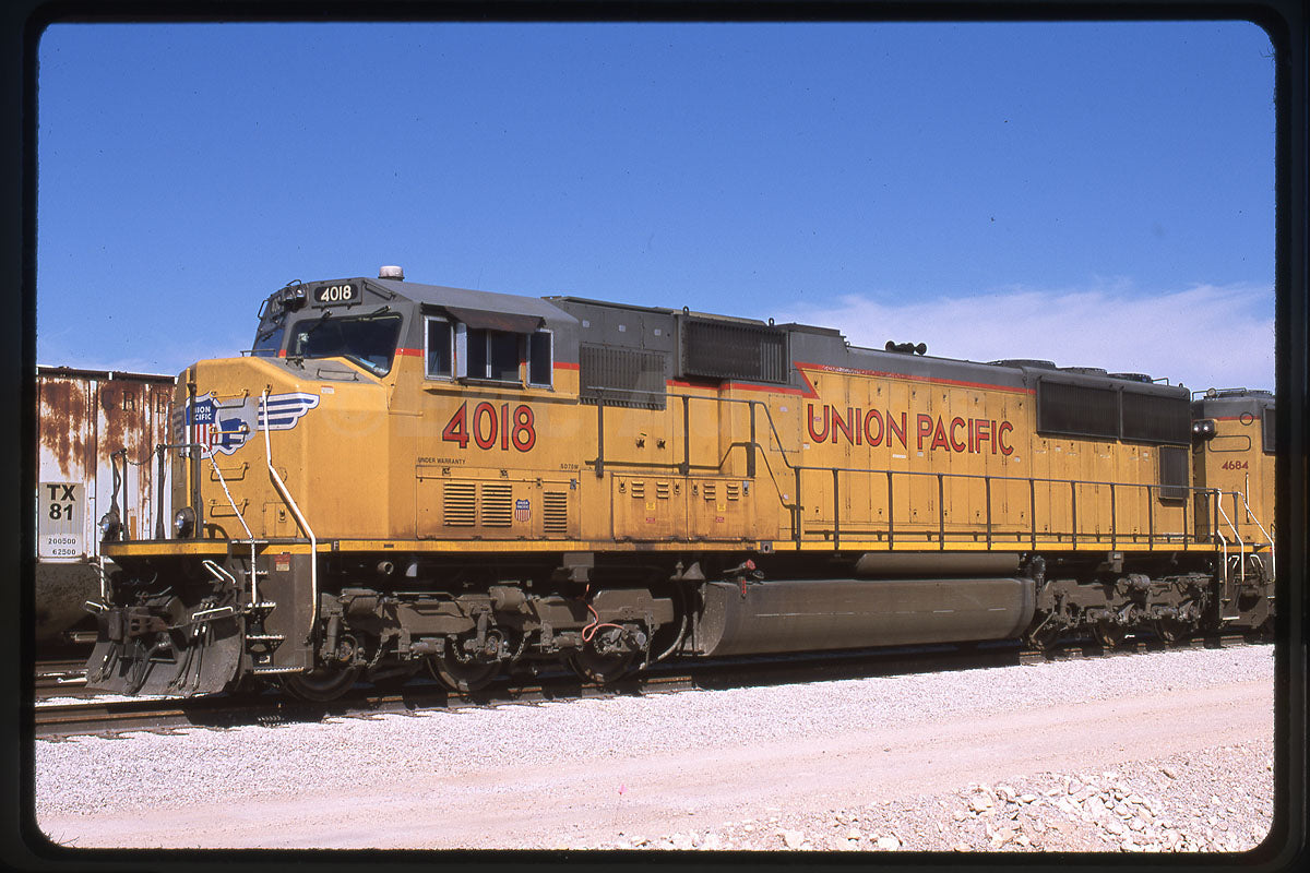 Union Pacific (UP) #4018 SD70M – Switchman Images