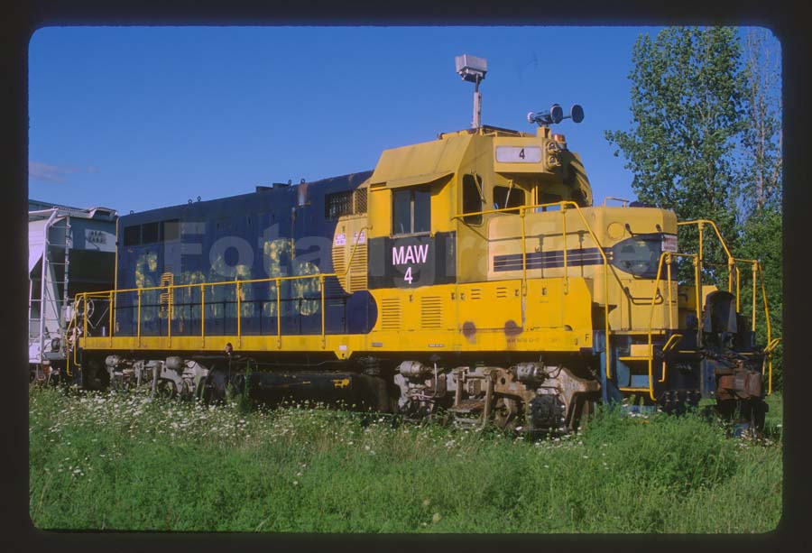 Maumee & Western (MAW) #4 GP7u – Switchman Images