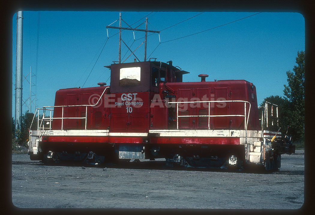 GST Steel #10 GE 65-ton – Switchman Images